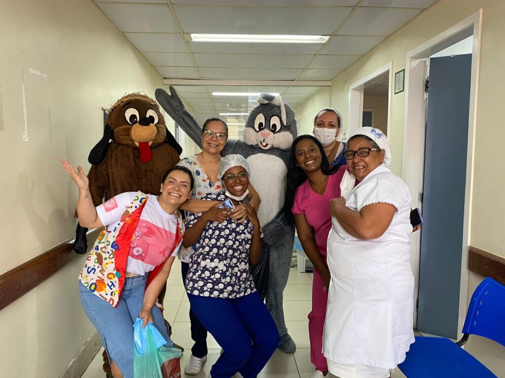 Equipe do Hospital Municipal Rodolpho Perissé realiza atividade no Dia ...