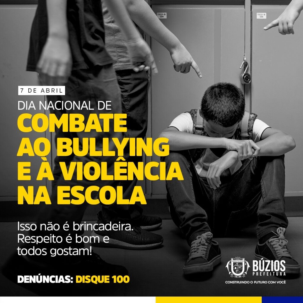 Prefeitura lançará campanha no Dia Nacional de Combate ao Bullying e a ...